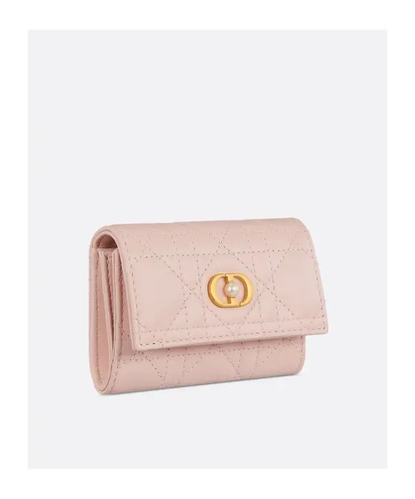 Dior Jolie Glycine Wallet - Pink