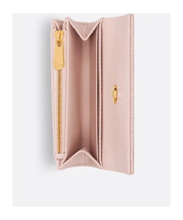 Dior Jolie Glycine Wallet - Pink