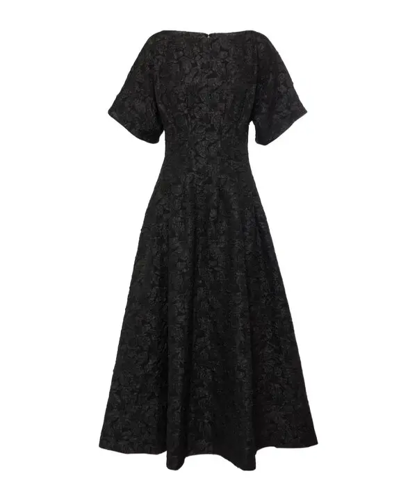 Simkhai Rosalie Jacquard Midi Dress