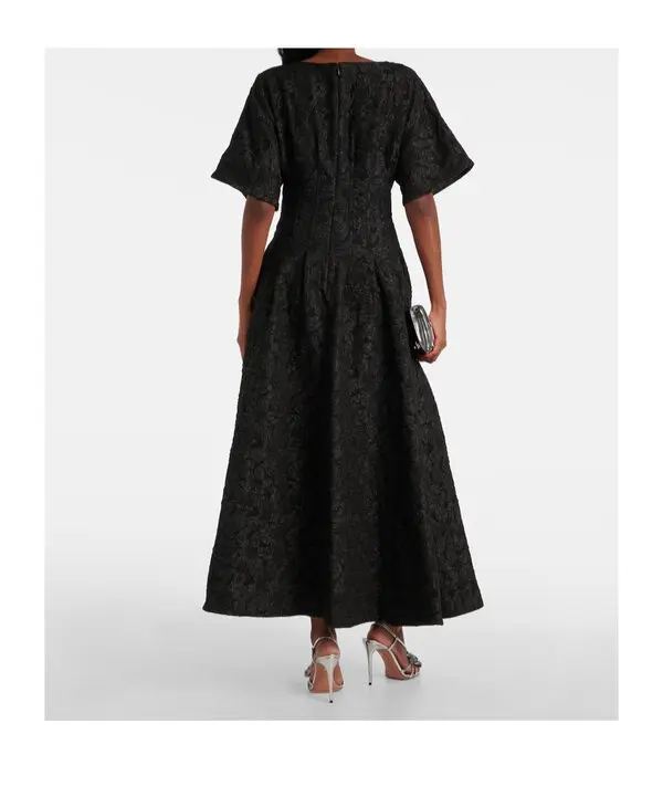 Simkhai Rosalie Jacquard Midi Dress