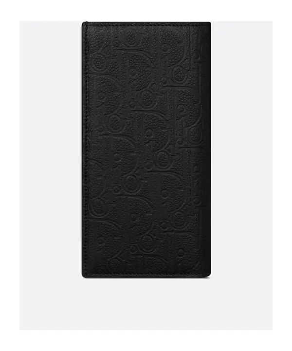 Dior Vertical Bifold Wallet