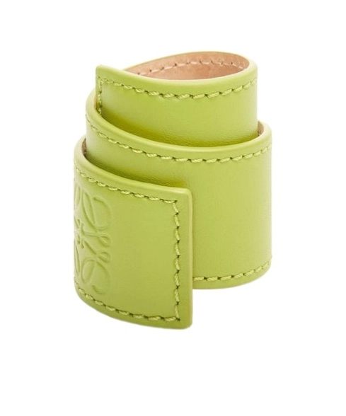 Loewe Logo Wrap-around Bracelet - Green