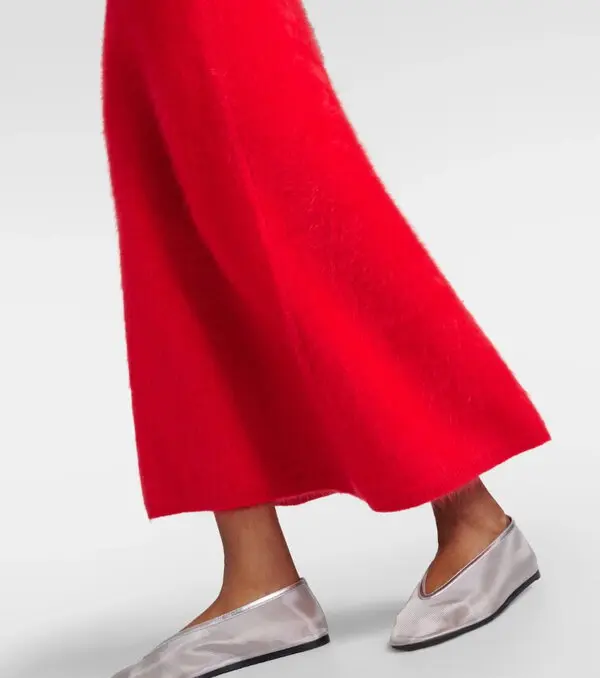 LISA YANG Asta Cashmere Midi Skirt