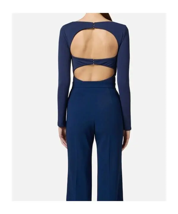 Elisabetta Franchi Appliqué Jersey Bodysuit