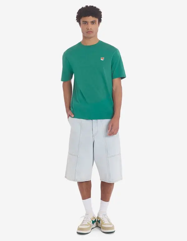 Maison Kitsuné Fox Head Patch Crewneck T-shirt