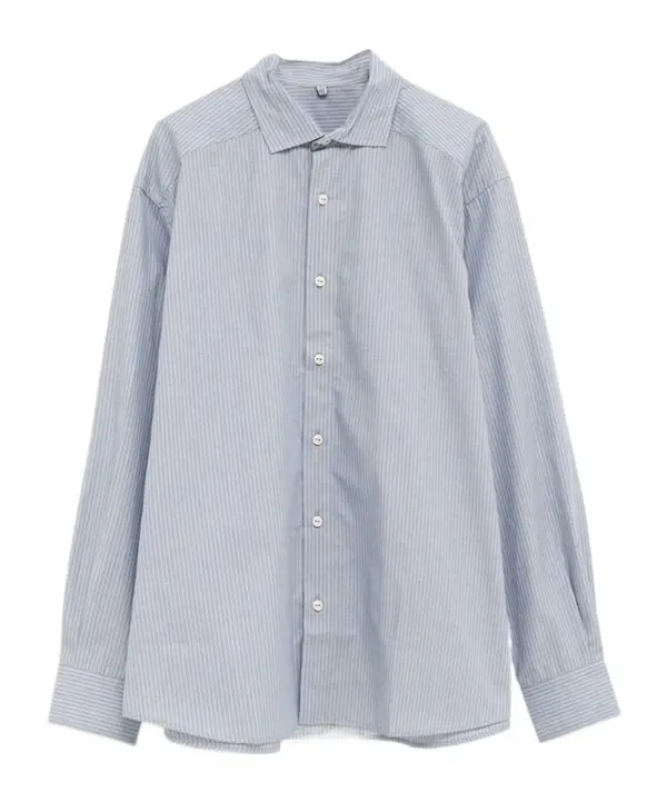 BASERANGE Striped Shirt - Gray