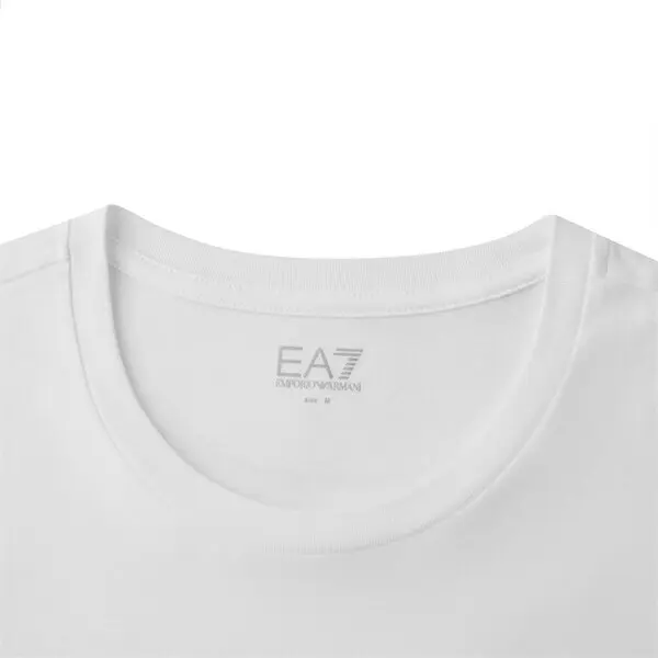 EA7 Logo-patch Cotton T-shirt