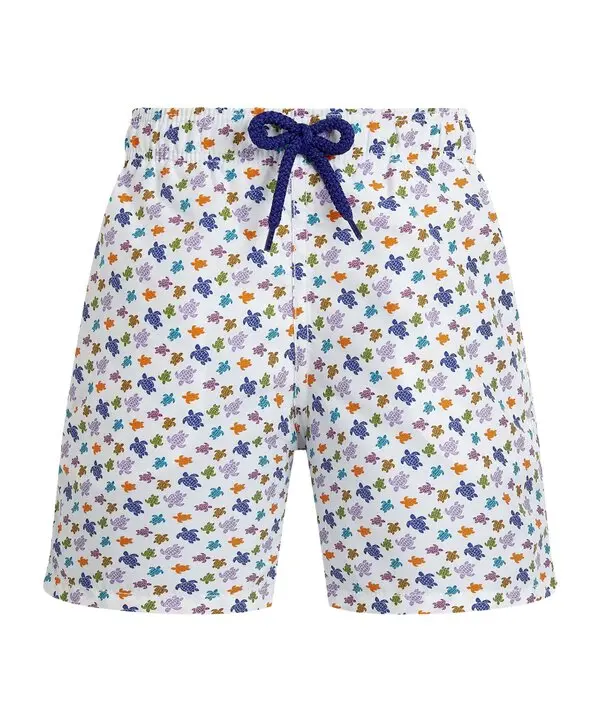 Vilebrequin Drawstring Swim Trunks - White