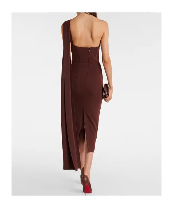 Roland Mouret Asymmetrical Midi Dress
