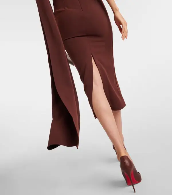 Roland Mouret Asymmetrical Midi Dress