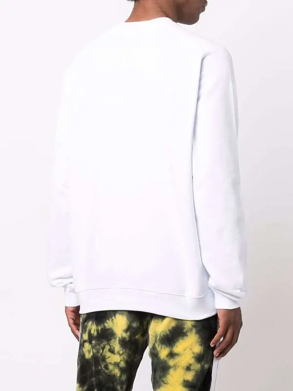 MSGM Logo Printed Crewneck Sweatshirt