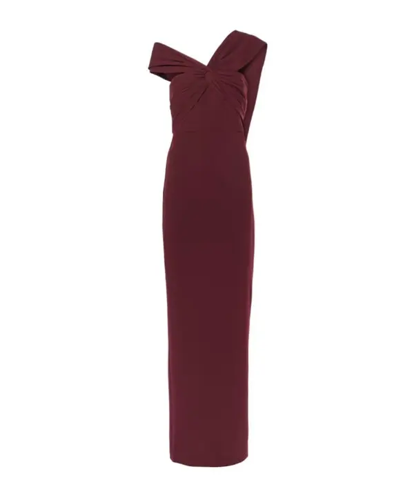 Roland Mouret Draped Cady Gown