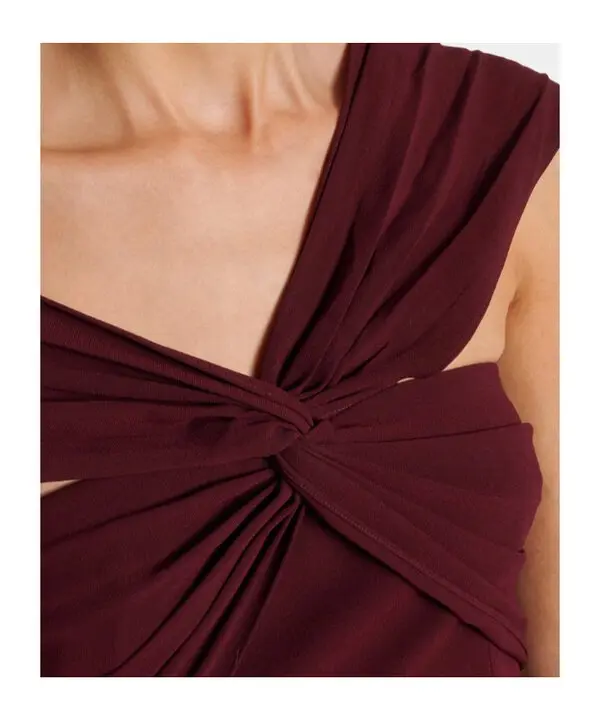 Roland Mouret Draped Cady Gown