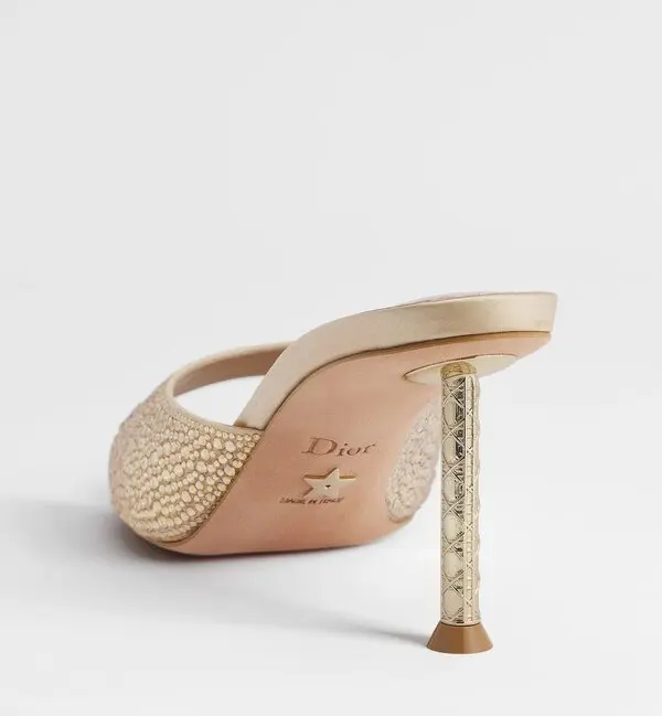 Dior Or Icon Heeled Slide