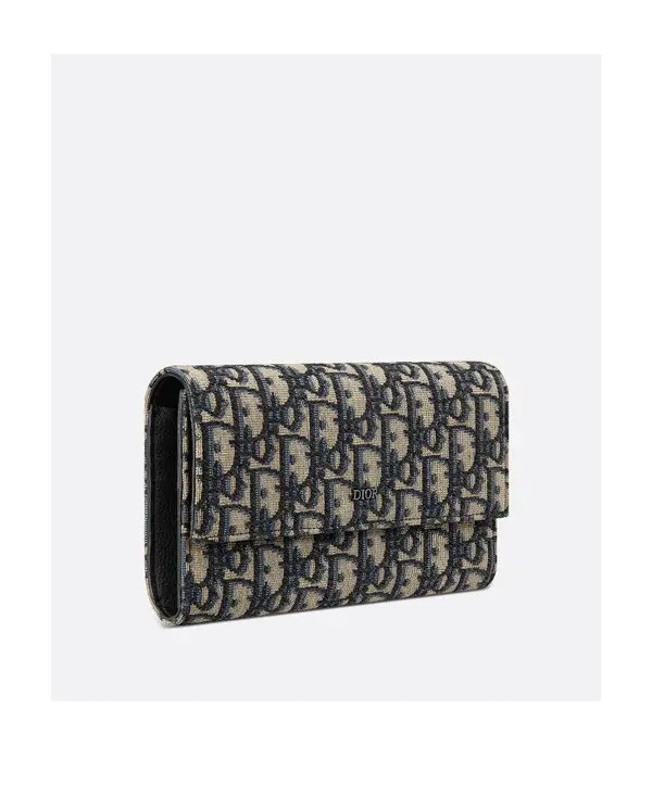 Dior Long Flap Wallet