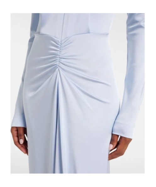 Victoria Beckham Gathered Jersey Gown