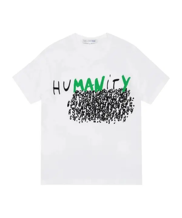 Comme Des Garçons Crewneck Graphic T-shirt