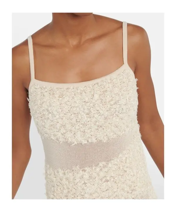 DION LEE Mesh-stitched Dress