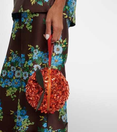 ALEMAIS Alémais Sequin Embellished Crossbody Bag