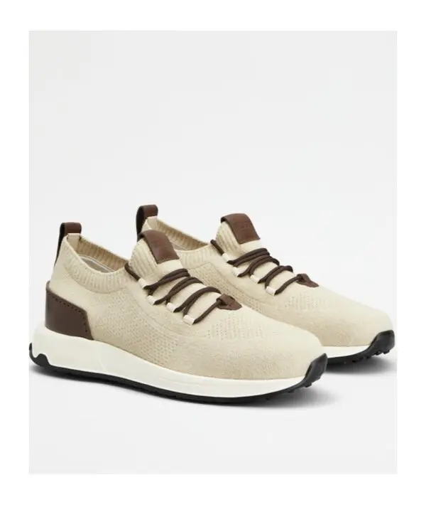 TOD'S Sock Sneakers In Technical Fabric And Leather