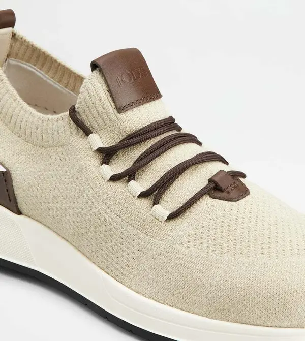 TOD'S Sock Sneakers In Technical Fabric And Leather