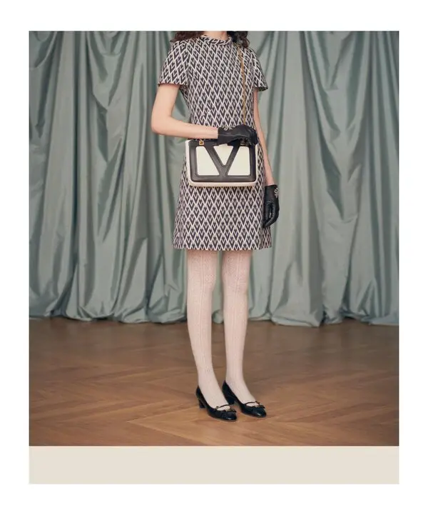 Valentino Garavani Logo Waistband Tights