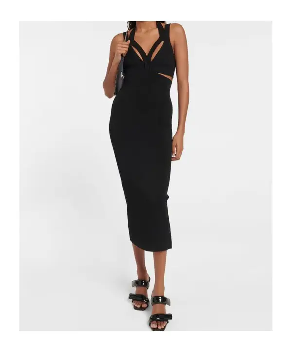 DION LEE Open-necked Sleeveless Dress