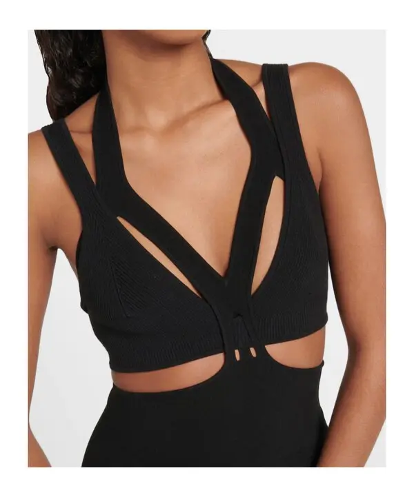 DION LEE Open-necked Sleeveless Dress