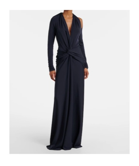 Victoria Beckham Gathered Jersey Gown