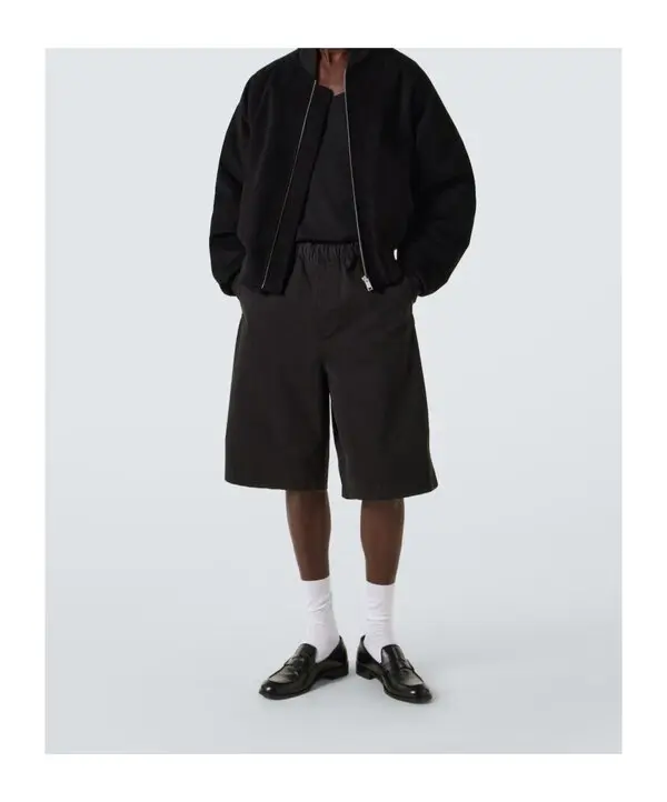 ENTIRE STUDIOS Suede Bomber Jacket