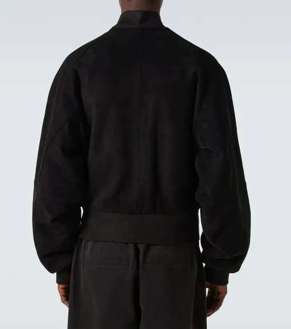 ENTIRE STUDIOS Suede Bomber Jacket