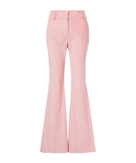 Gabriela Hearst Ianthe Cotton Corduroy Flared Pants - Pink
