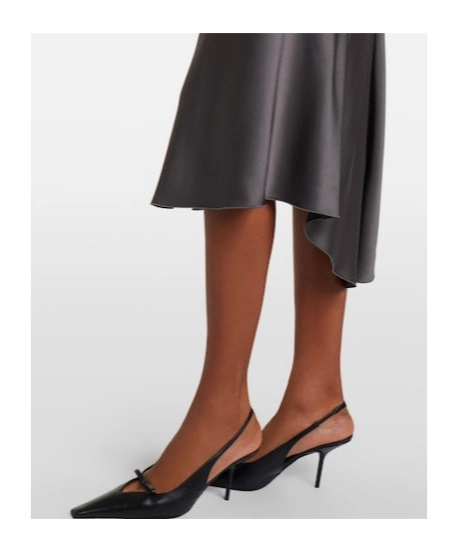 Victoria Beckham Bela Midi Skirt - Black