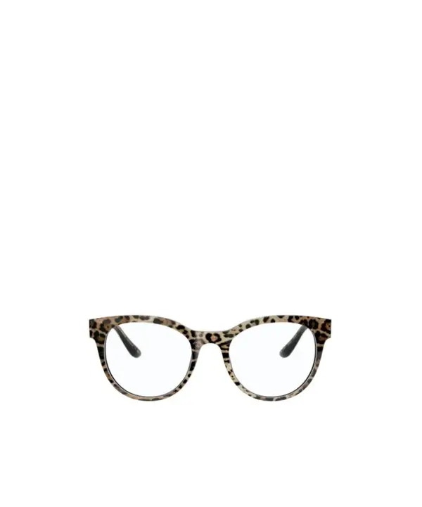 Dolce & Gabbana Eyeglasses With Logo Detail - Black