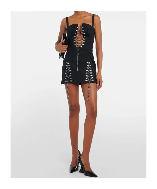 DION LEE Tie-dye Mini Dress