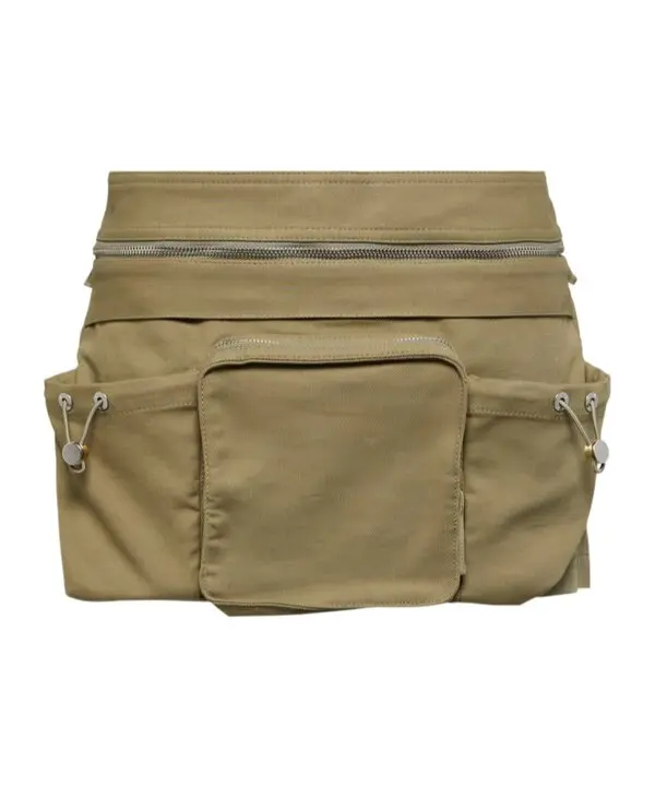 DION LEE Mini Skirt With Waist Bag