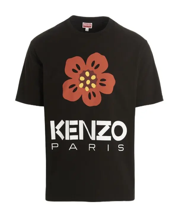 Kenzo Boke Flower Printed Crewneck T-shirt