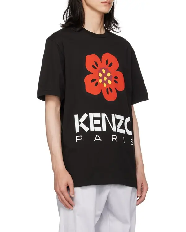 Kenzo Boke Flower Printed Crewneck T-shirt