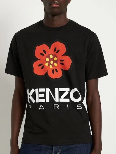 Kenzo Boke Flower Printed Crewneck T-shirt