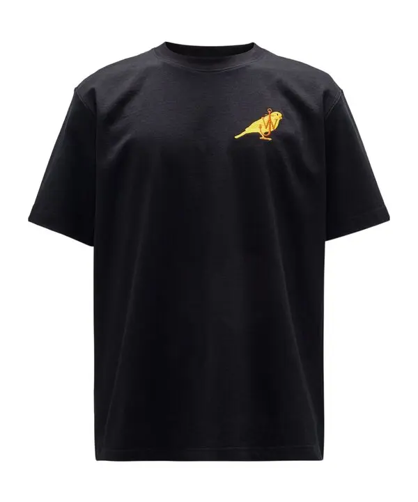 J.W.ANDERSON Jw Anderson Canary Embroidered T-shirt