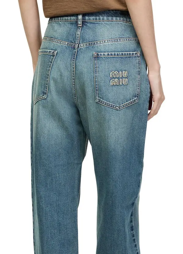 Miu Miu Low-rise Jeans