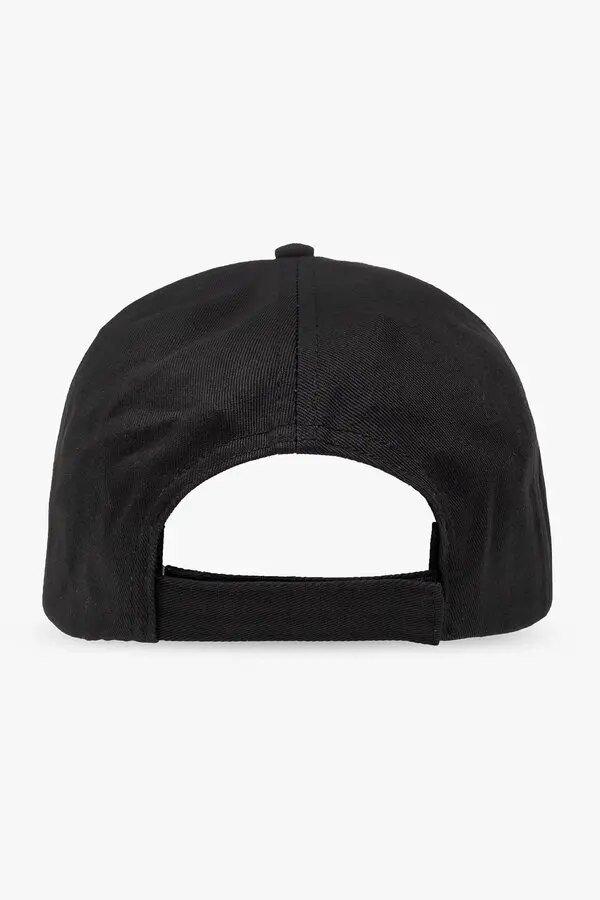 GANNI Logo Embroidered Baseball Cap