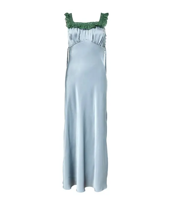 Chloé Satin Maxi Dress