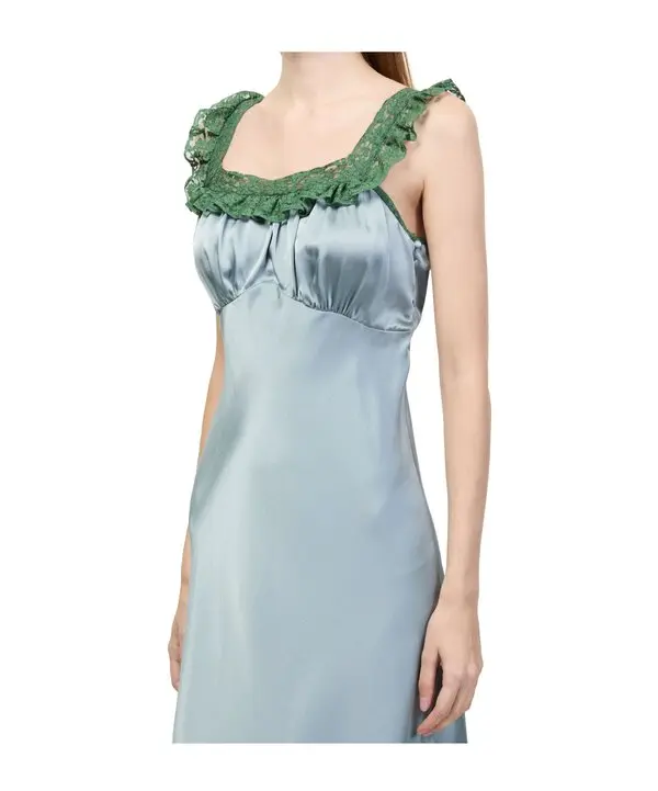 Chloé Satin Maxi Dress