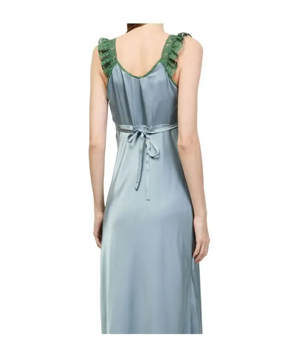 Chloé Satin Maxi Dress