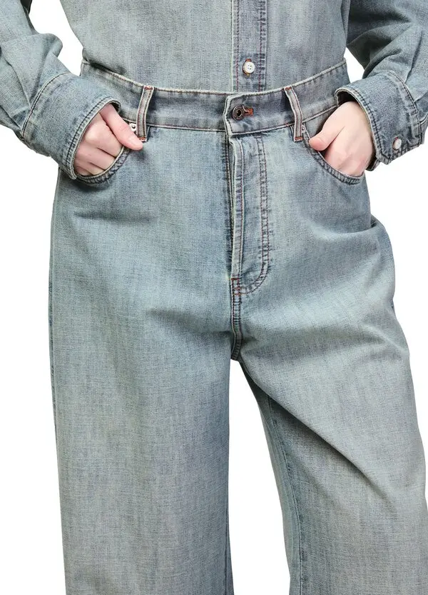 Miu Miu Belt Loop Jeans