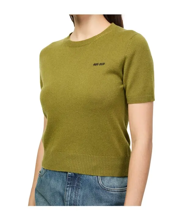 Miu Miu Cashmere T-shirt