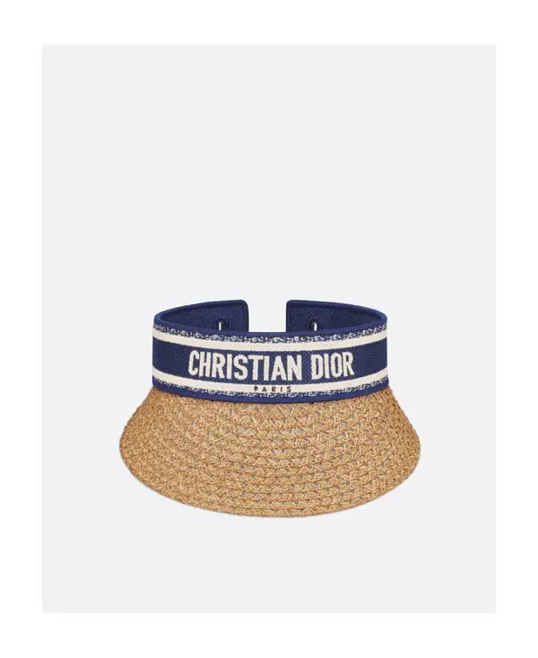 Dior D-ocean Visor With Mitzah