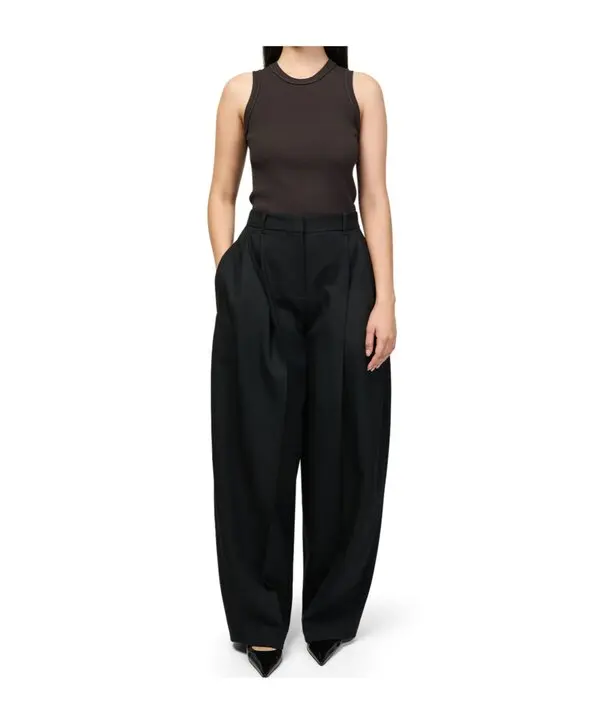 Loewe Anagram Tank Top In Stretch Viscose
