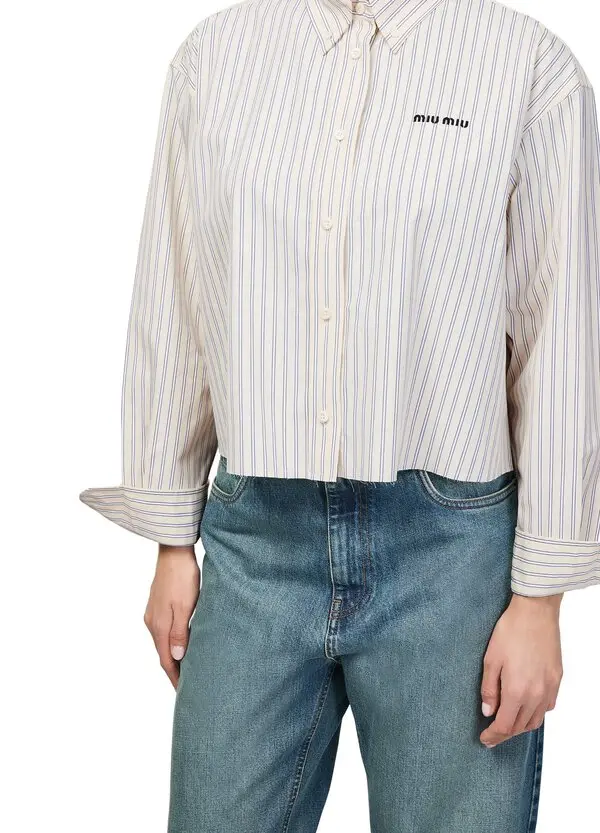 Miu Miu Logo Shirt